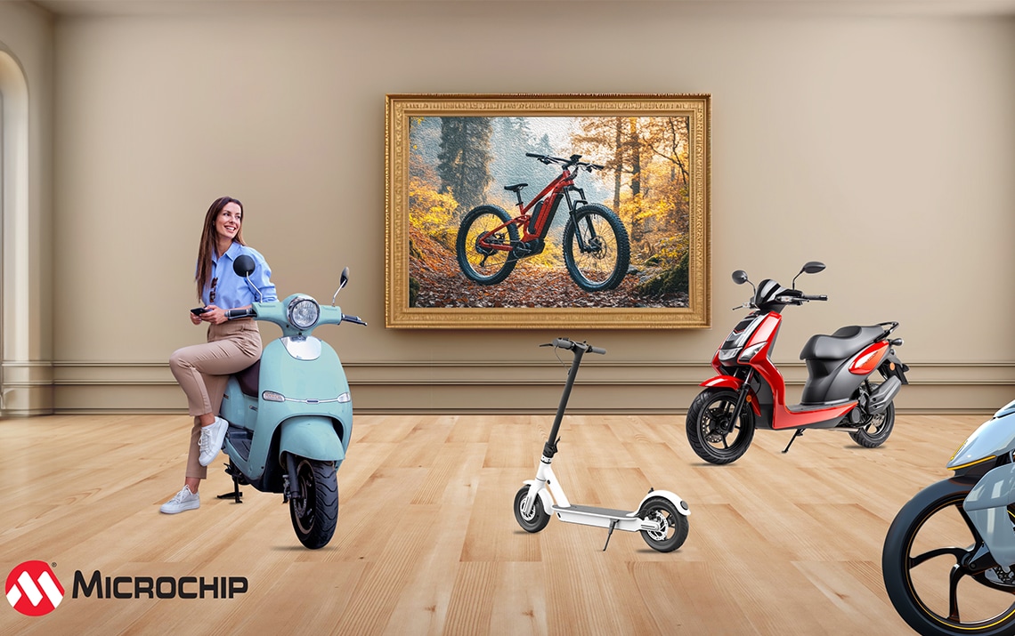 Revolutionizing Electric Two Wheelers With Microchip Advanced Ecosystem | Microchip Technology