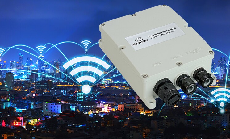 PoE Solution for Outdoor IoT Applications | Microchip Technology