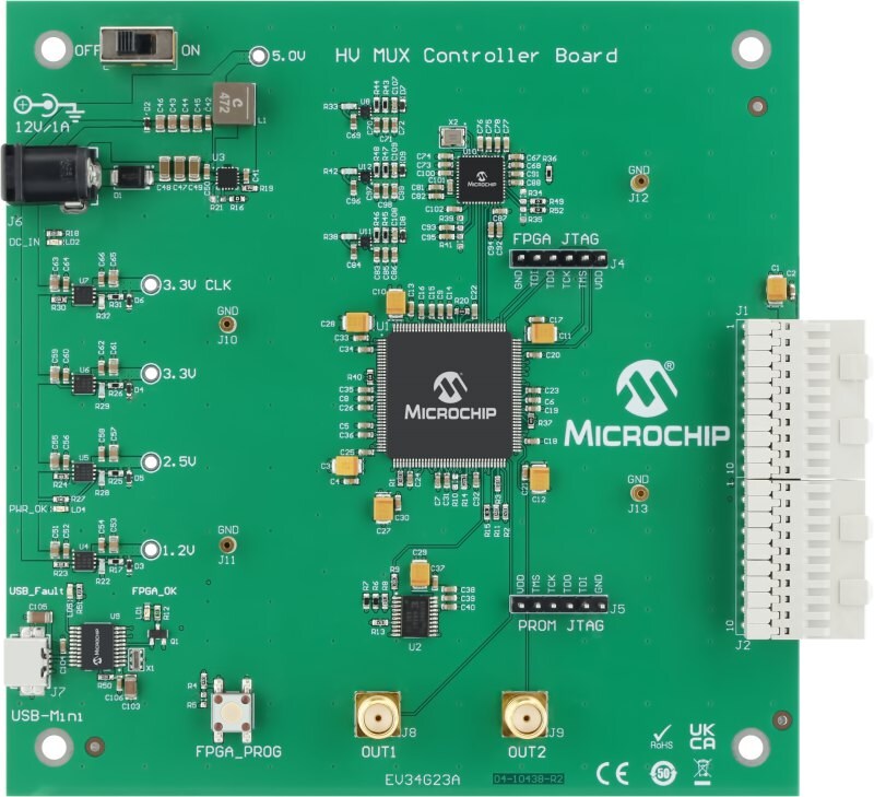 HV MUX Controller Board