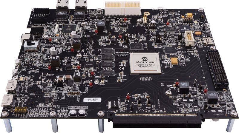 part number mpfs icicle kit es polarfire soc fpga icicle kit