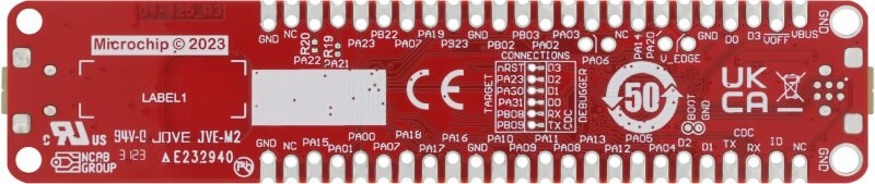 PIC32CM LS00 Curiosity Nano+ Touch Evaluation Kit