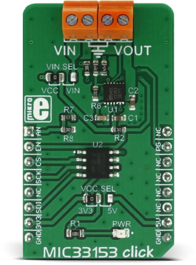 MIC33153 Click