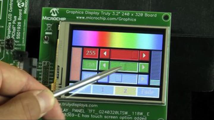 Embedded Graphics Products | Microchip Technology