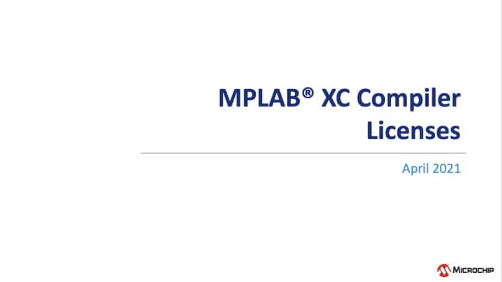 Licenses Microchip Technology