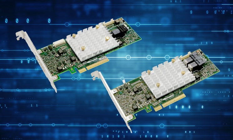 Adaptec® SmartRAID 3100E RAID Adapters | Microchip Technology